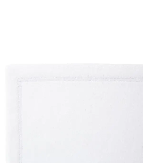 YVES DELORME COUTURE Duetto Blanc Face Cloth