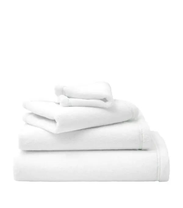 YVES DELORME COUTURE Duetto Blanc Bath Towel - White