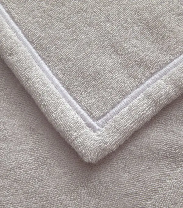 YVES DELORME COUTURE Duetto Brume Face Cloth