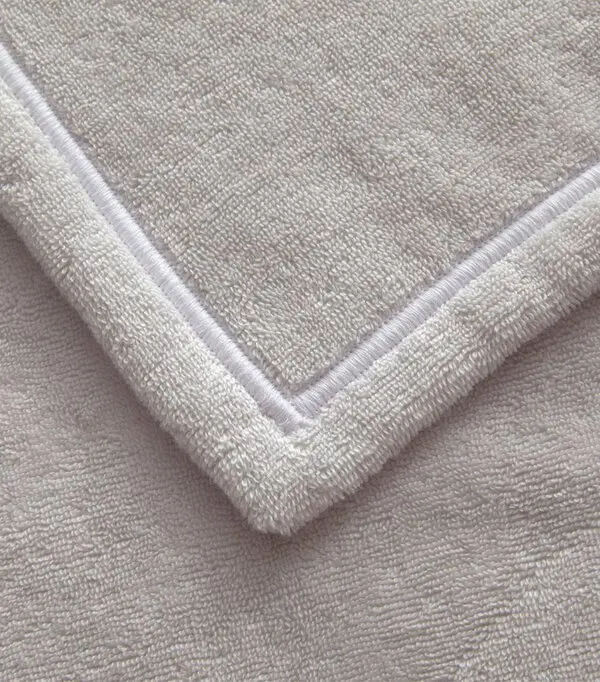 YVES DELORME COUTURE Duetto Brume Bath Sheet
