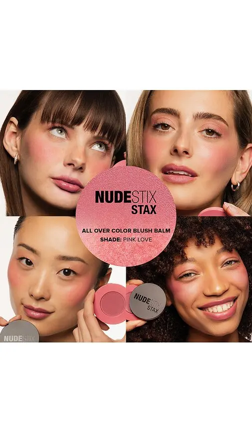 NUDESTIX Stax Over Color Blush Balm - Pink Love