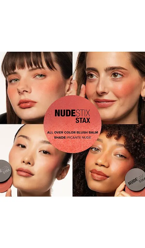 NUDESTIX Stax Over Color Blush Balm - Picante Nude