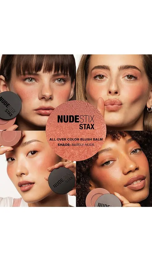 NUDESTIX Stax Over Color Blush Balm - Barely Nude