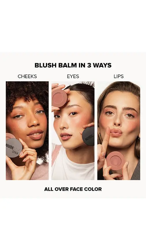 NUDESTIX Stax Over Color Blush Balm - Barely Nude