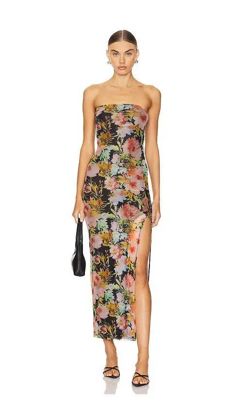 angelica maxi dress Angelica Velvet Maxi Dress: Black Maxi Dress for Cocktail Party
