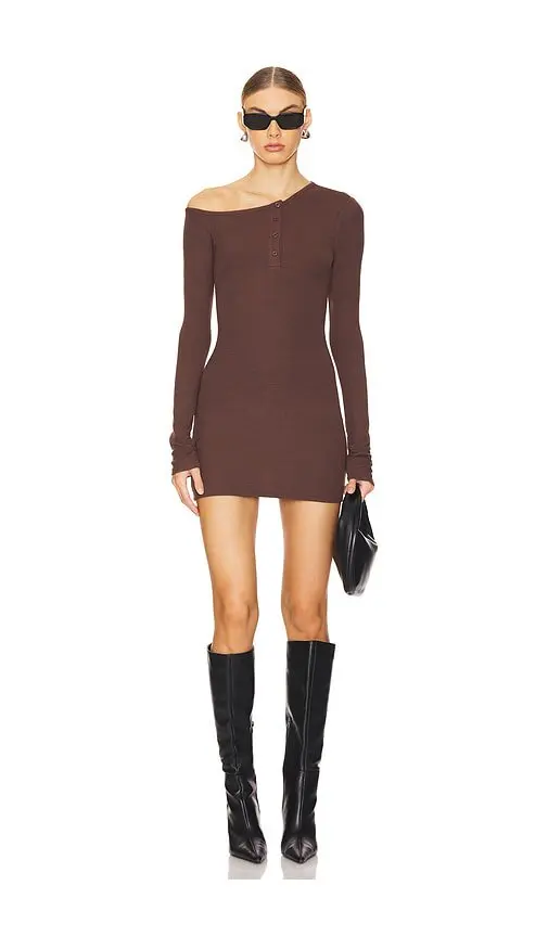 ALL THE WAYS Meredith Off Shoulder Dress