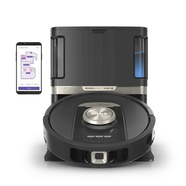 SHARK Powerdetect Nevertouch Pro Robot Vacuum And Mop - Black