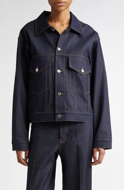 SETCHU Paper Denim Trucker Jacket