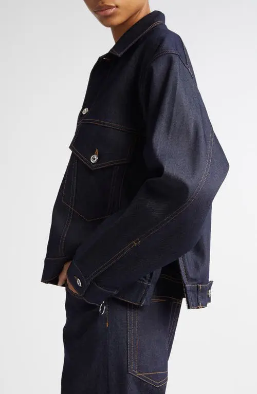 SETCHU Paper Denim Trucker Jacket