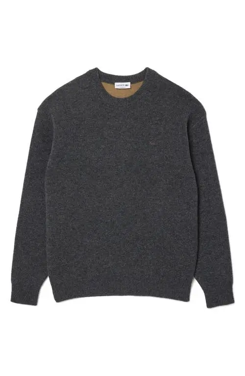 Lacoste Relaxed Fit Double Face Sweater - Agathe Chine/ Viennese