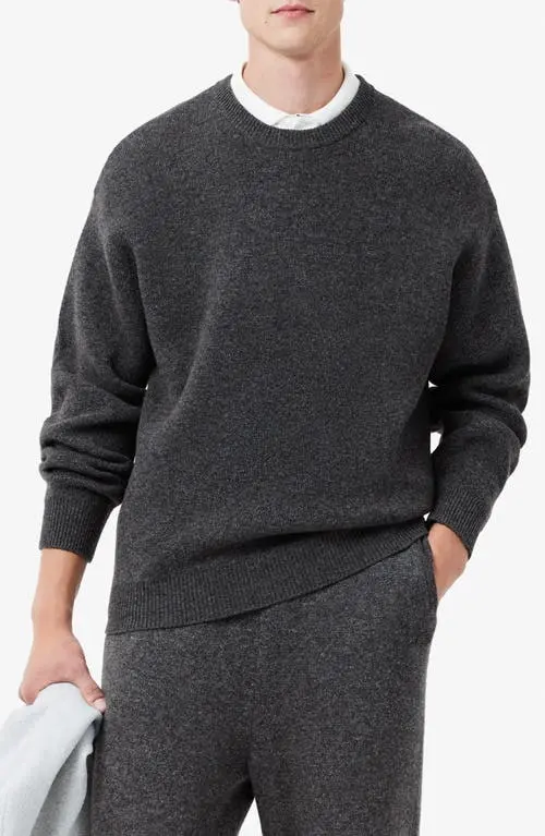 Lacoste Relaxed Fit Double Face Sweater - Ibv Agathe Chine/vie
