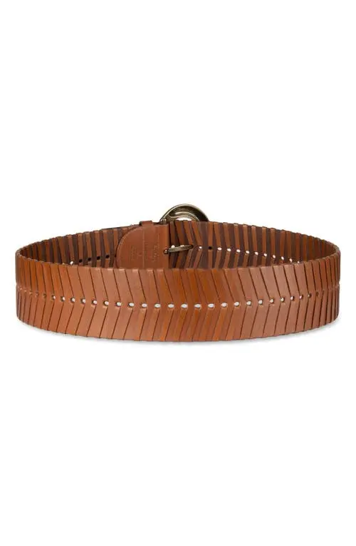 Sam Edelman Laced Leather Belt