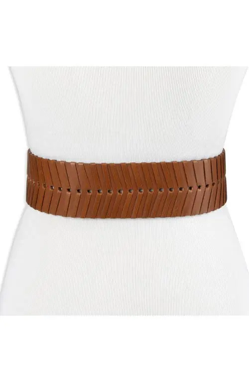 Sam Edelman Laced Leather Belt