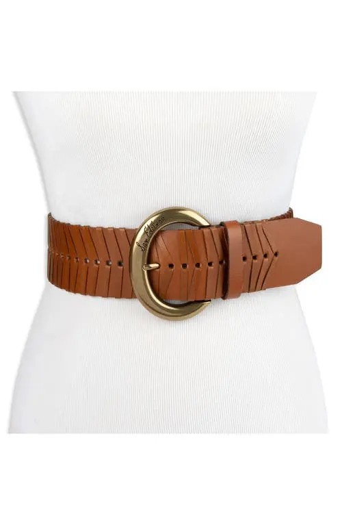 Sam Edelman Laced Leather Belt