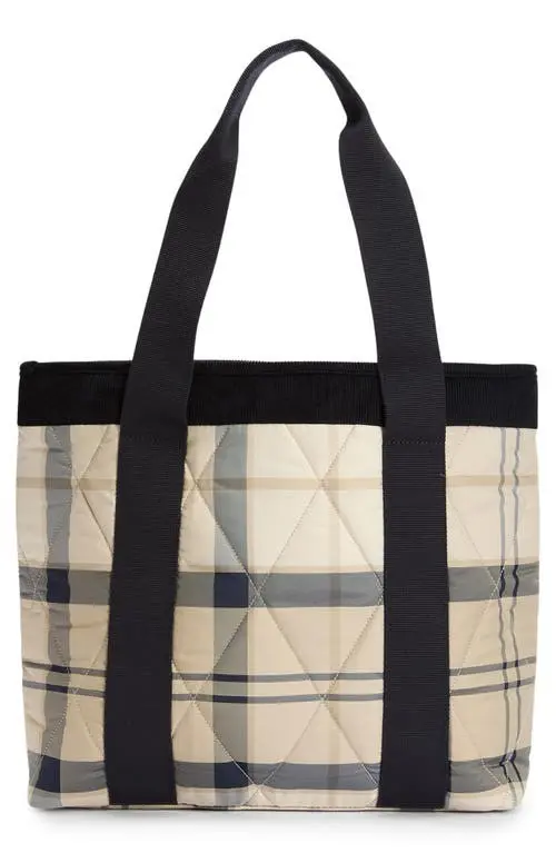 Barbour Healy Mixed Media Tote - Dress Indigo