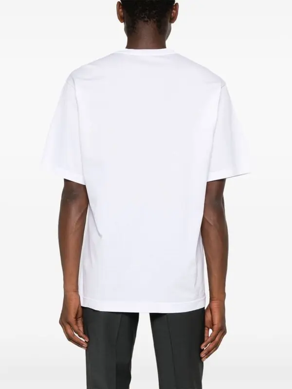 Dolce & Gabbana Round-neck Cotton T-shirt - White