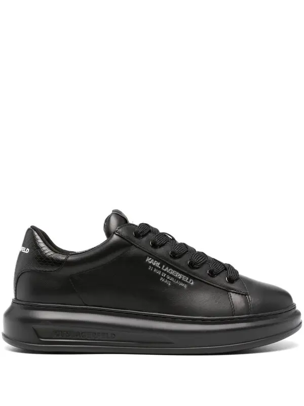 Karl Lagerfeld Python Tab Sneakers