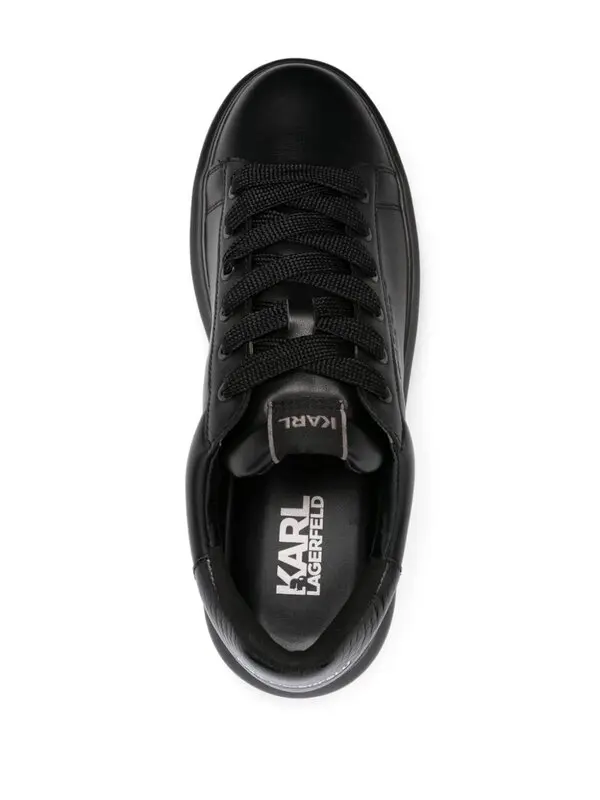 Karl Lagerfeld Python Tab Sneakers