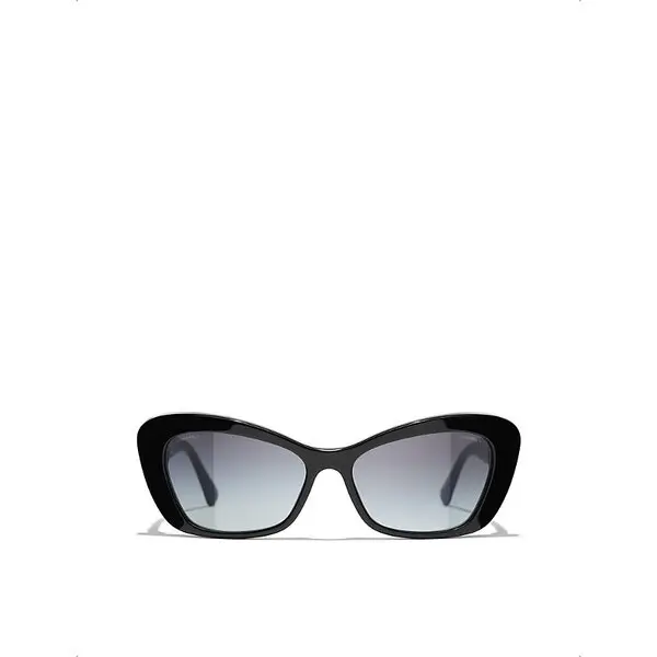 Chanel Cat Eye Sunglasses - Black