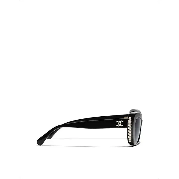 Chanel Cat Eye Sunglasses - Black