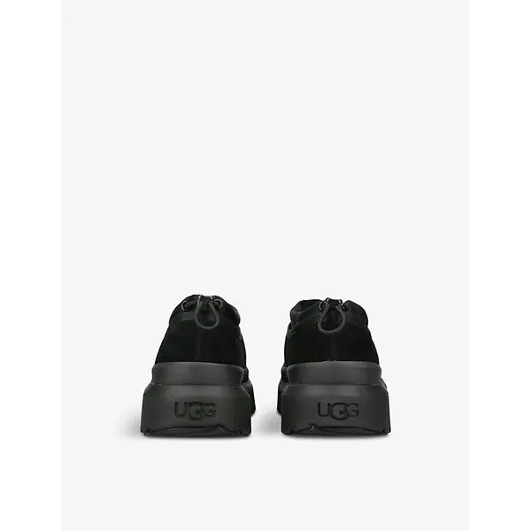 UGG Tasman Weather Suede Slippers - Black