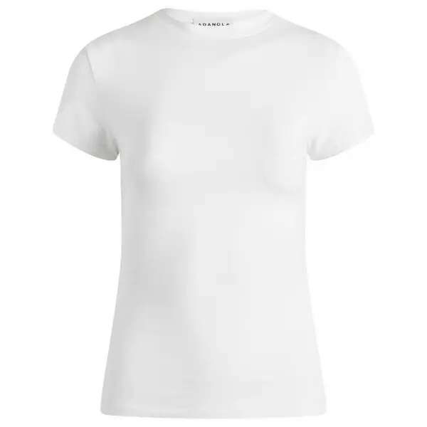 ADANOLA Short Sleeve Stretch Top