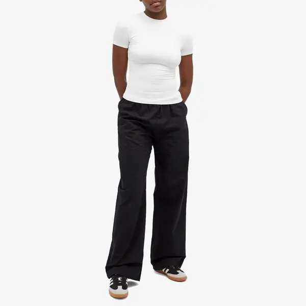 ADANOLA Short Sleeve Stretch Top