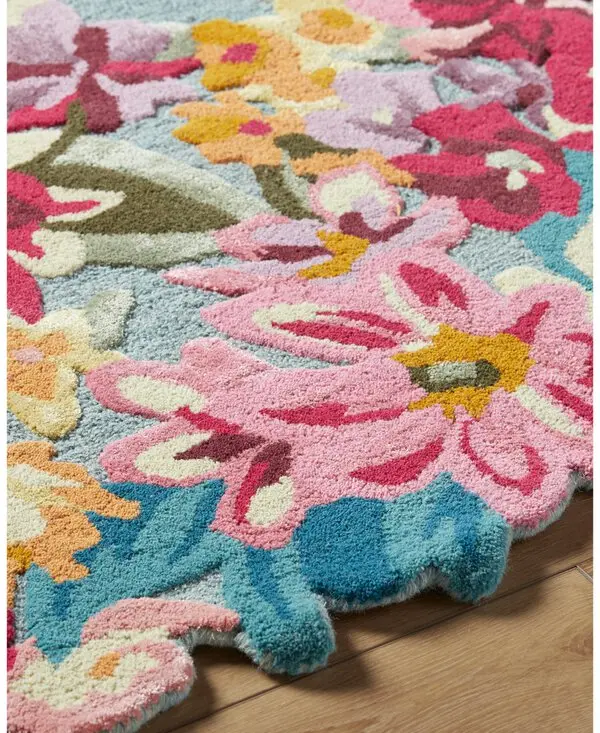 SURYA Shindig 495684 Area Rug, 2' X 3 - Bright Pink