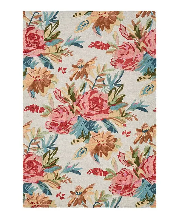 SURYA Shindig 495727 Area Rug, 2' X 3 - Pink/cream