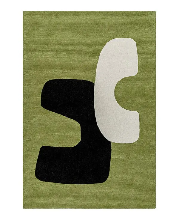 Livabliss Rossi 532265 Area Rug, 2' X 3 - Green/black