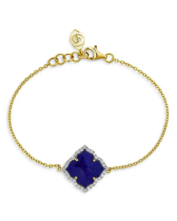 Piranesi Capri Fiore Bracelet - Blue/gold
