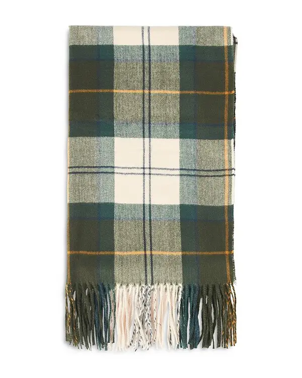 Barbour Hailes Tartan Scarf - Green/multi