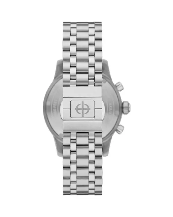 ZODIAC Sea-chron Automatic 42mm Stainless Steel Chronograph Watch - Blue/silver
