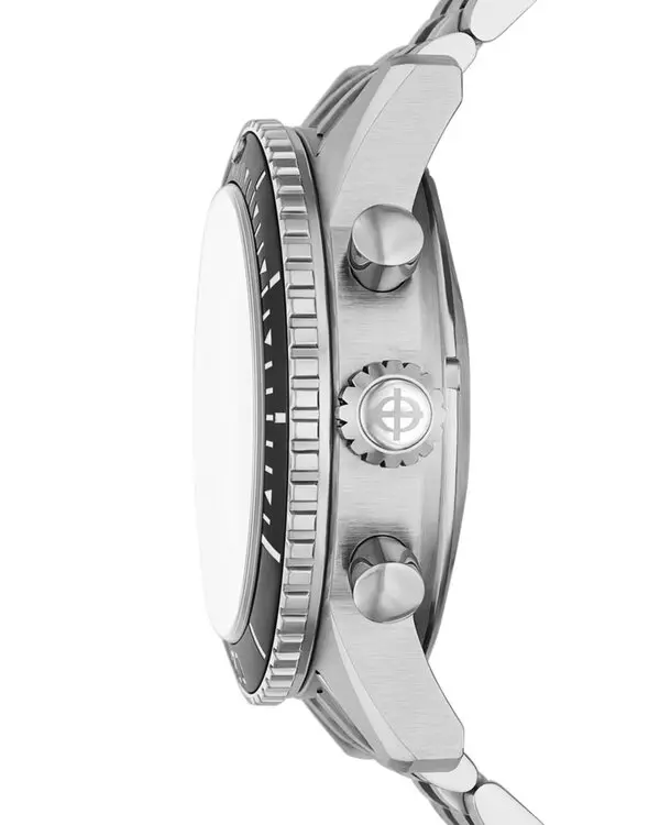ZODIAC Sea-chron Automatic 42mm Stainless Steel Chronograph Watch - Blue/silver