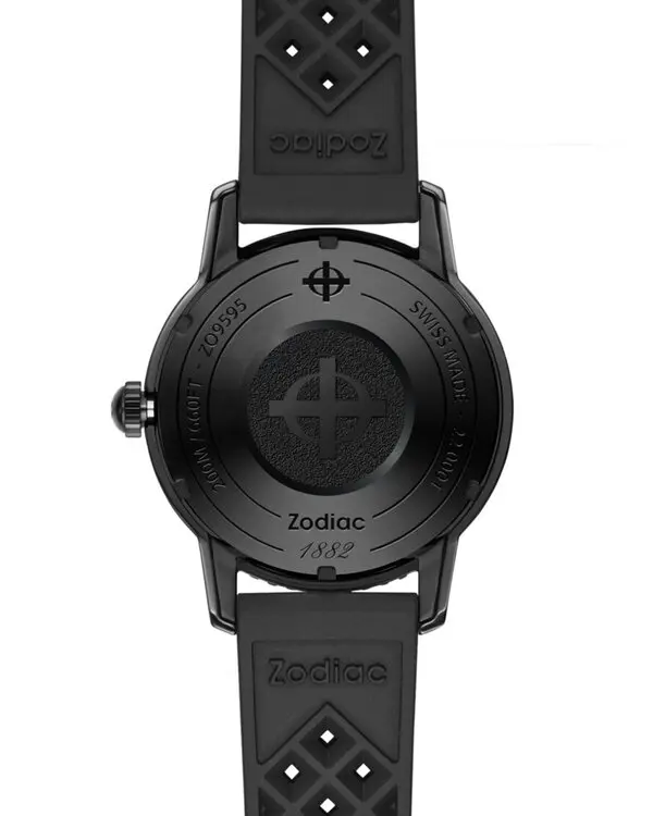 ZODIAC Ceramic Compression Diver Automatic 41mm Strap Watch