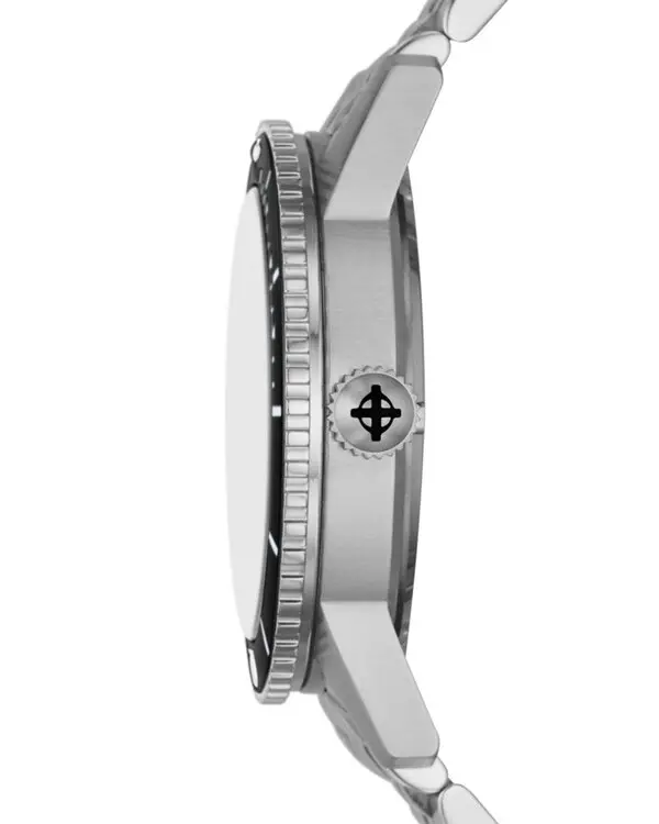 ZODIAC Compression Diver Automatic 40mm Stainless Steel Watch - Black/silver