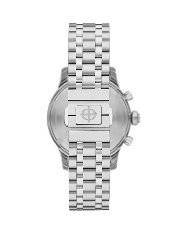 ZODIAC Sea-chron Automatic Stainless Steel Chronograph Watch - Black/silver