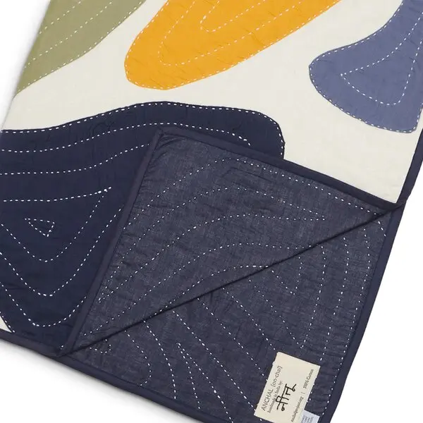 ANCHAL Petal Quilt Throw