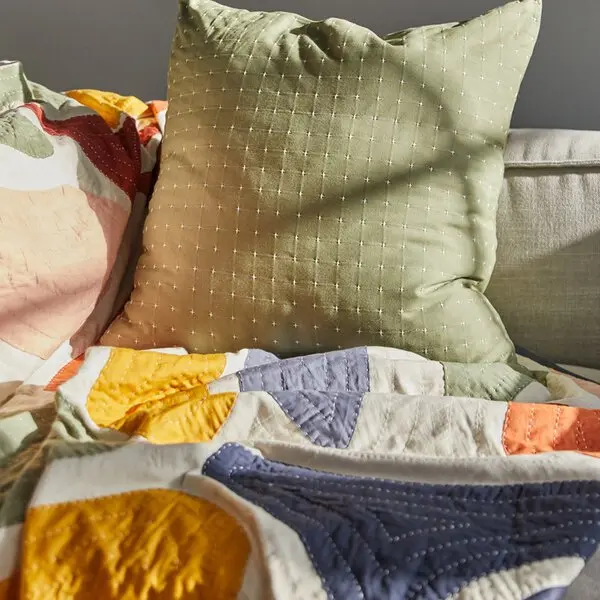 ANCHAL Petal Quilt Throw