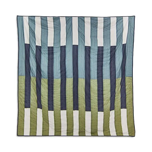 ANCHAL Offset Patchwork Quilt, King