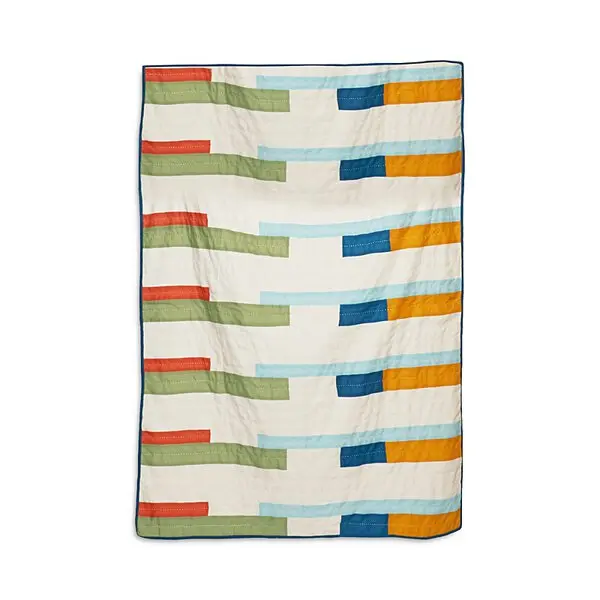 ANCHAL Stamp Quilt Throw - Multi