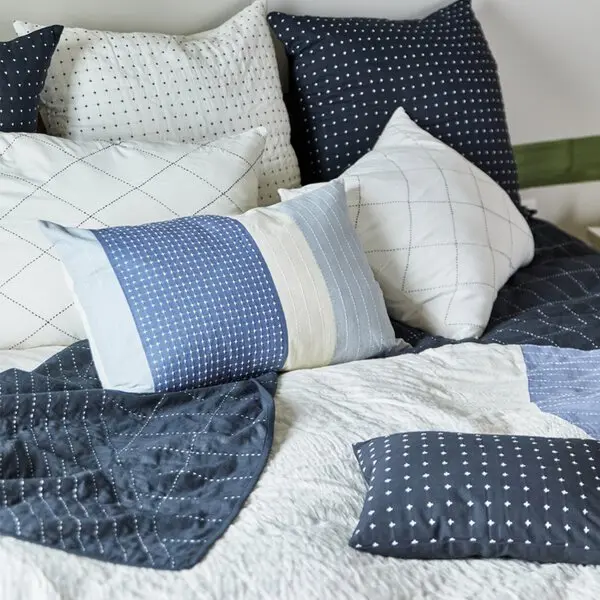 ANCHAL Didi Colorblock Lumbar Pillow