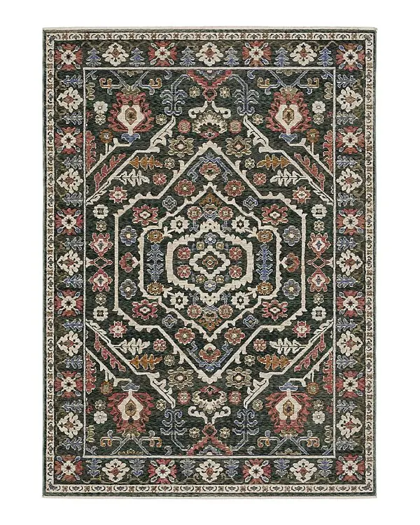 ORIENTAL WEAVERS Hastings Ha02b Area Rug, 7'10 X 10'10 - Green