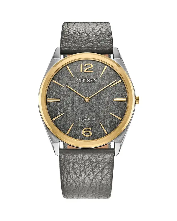 Citizen Eco Drive Classic Suratto Watch, 38mm - Gray/gray