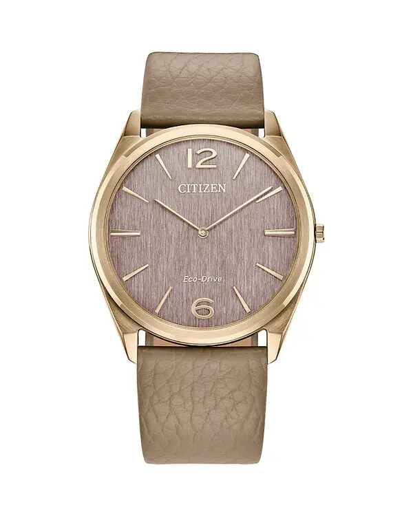 Citizen Eco Drive Classic Suratto Watch - Pink/beige