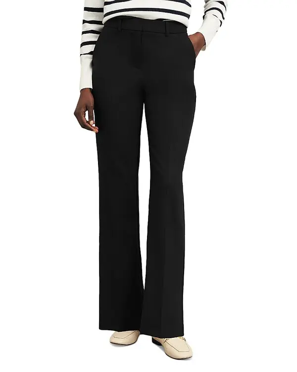HOBBS LONDON Gerrie Straight Trousers - Black