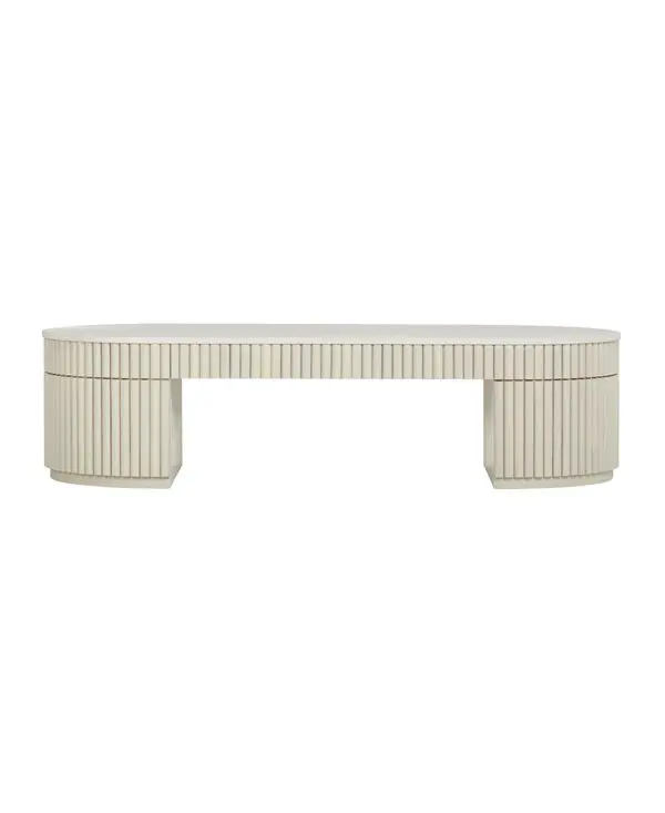 TOV FURNITURE Bella Oval Coffee Table