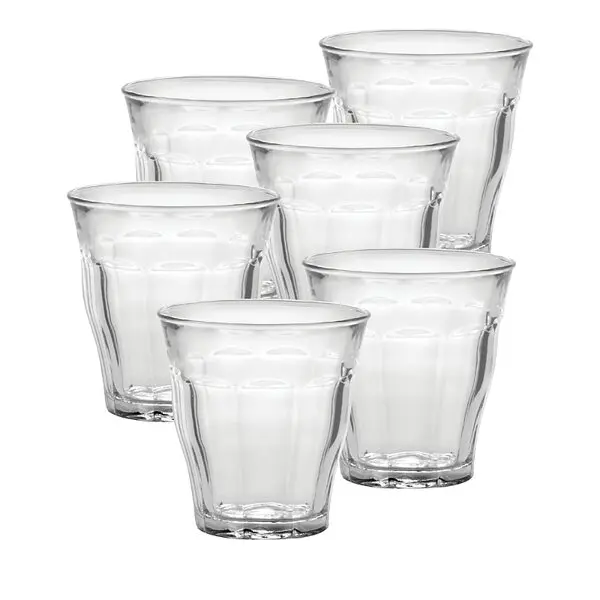 DURALEX Picardie 5.37 Oz. Tumbler, Set Of 6 - Clear