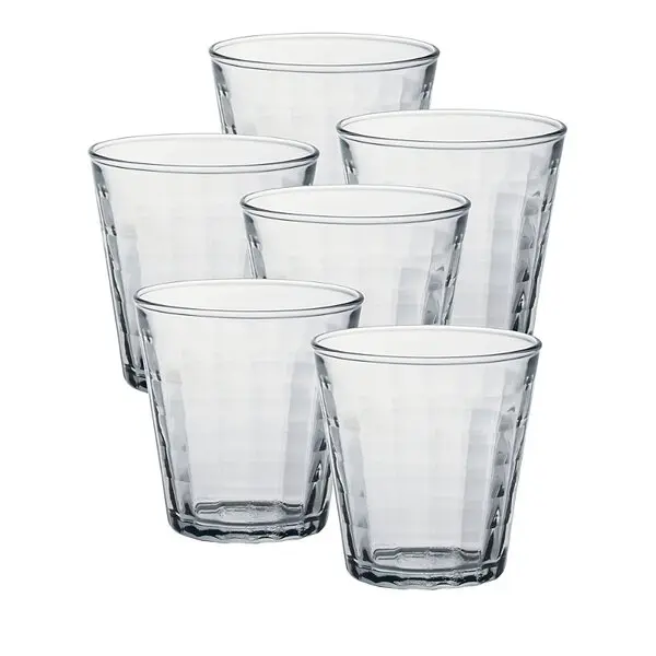 DURALEX Prisme 7.37 Oz. Tumbler, Set Of 6 - Clear