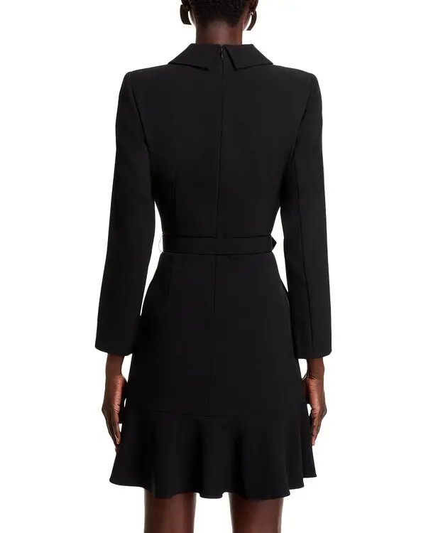 Eliza J Belted Blazer Dress In Black - 58% Off | Editorialist